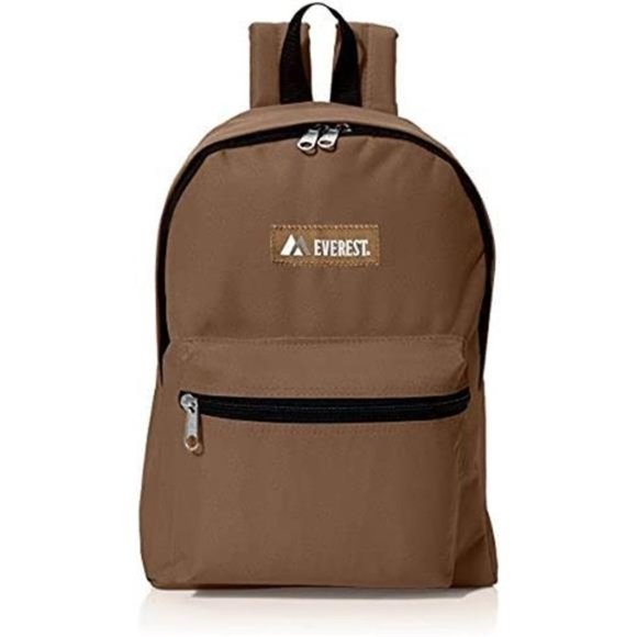 Bags | New Basic Backpack Brown | Poshmark